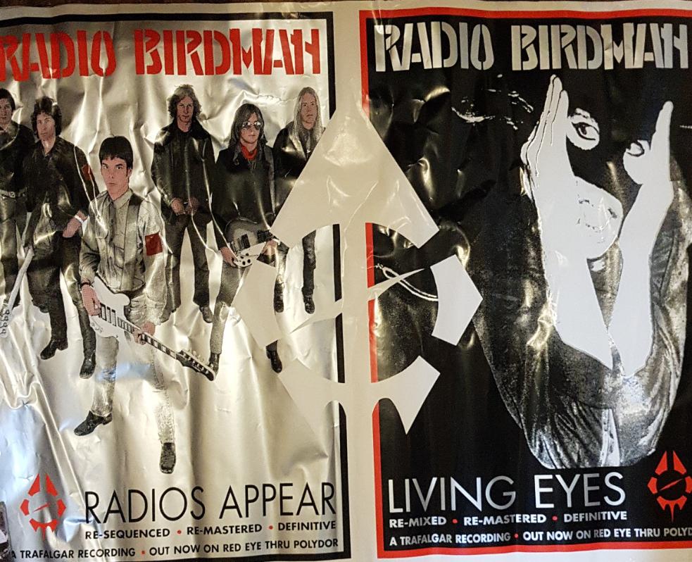 RADIO BIRDMAN - ALBUM REISSUES (1995 USED) POSTER – GrevilleRecords