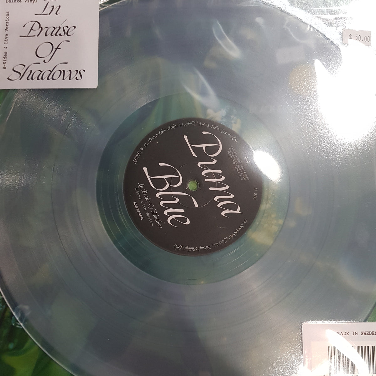 PUMA BLUE - IN PRAISE OF SHADOWS (CLEAR COLOURED) VINYL – GrevilleRecords