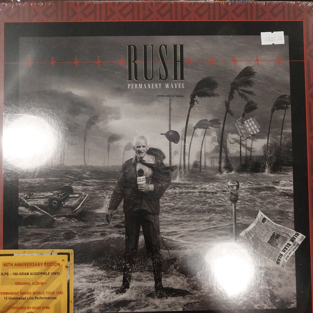 RUSH - PERMANENT WAVES (3LP) 40TH ANNIVERSARY VINYL – GrevilleRecords