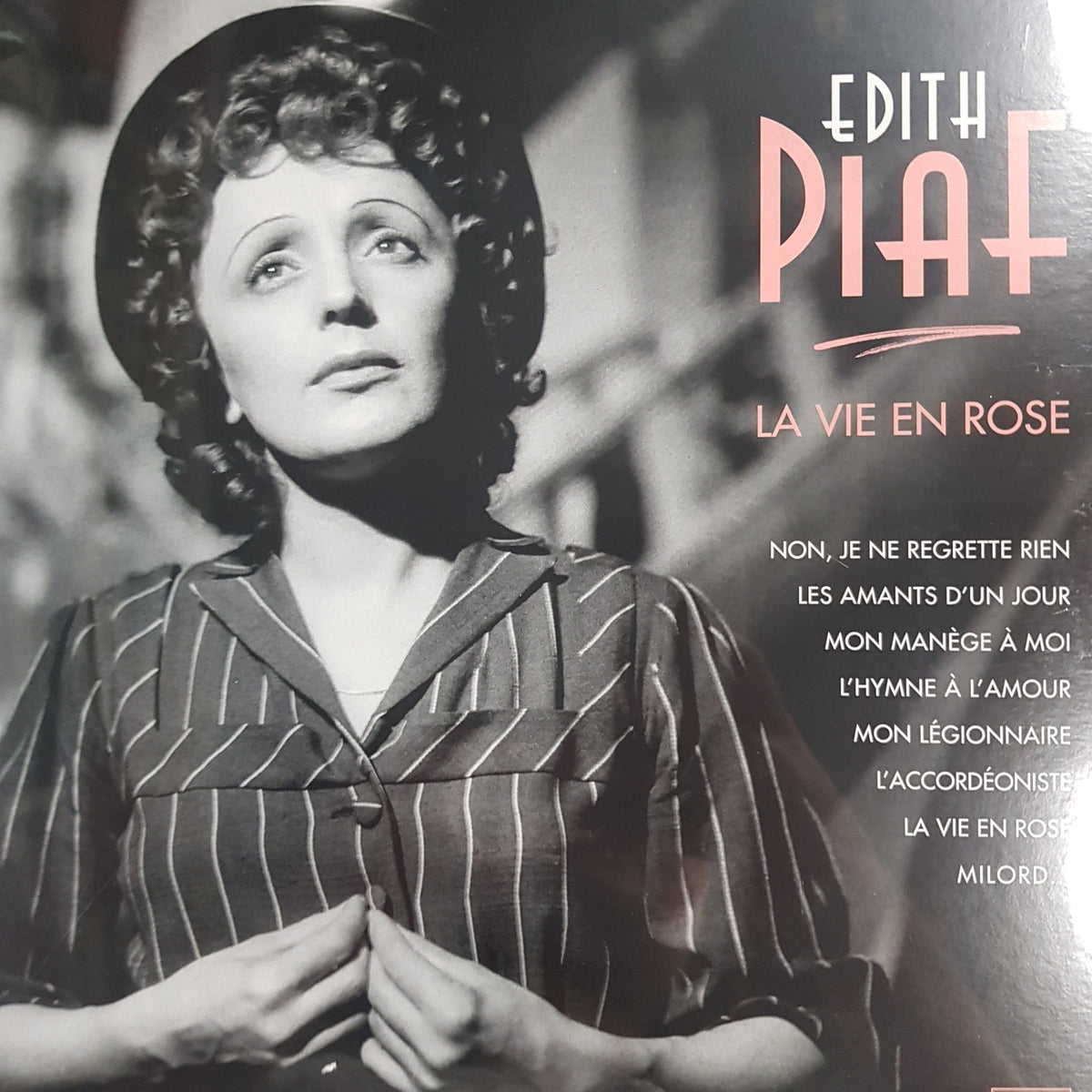 EDITH PIAF - LA VIE EN ROSE VINYL – GrevilleRecords