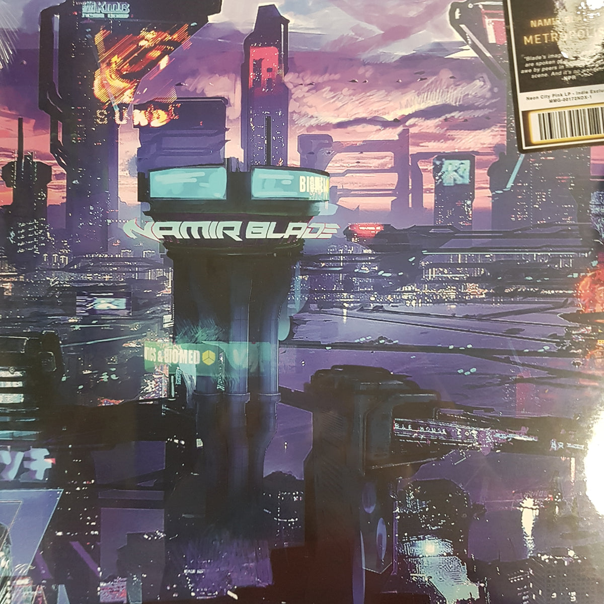 NAMIR BLADE - METROPOLIS (PINK COLOURED) VINYL – GrevilleRecords