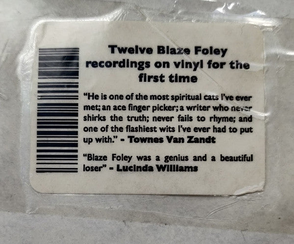 BLAZE FOLEY - CLAY PIGEONS VINYL – GrevilleRecords