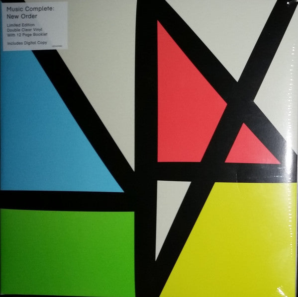 NEW ORDER ‎- MUSIC COMPLETE (CLEAR 2LP) VINYL – GrevilleRecords