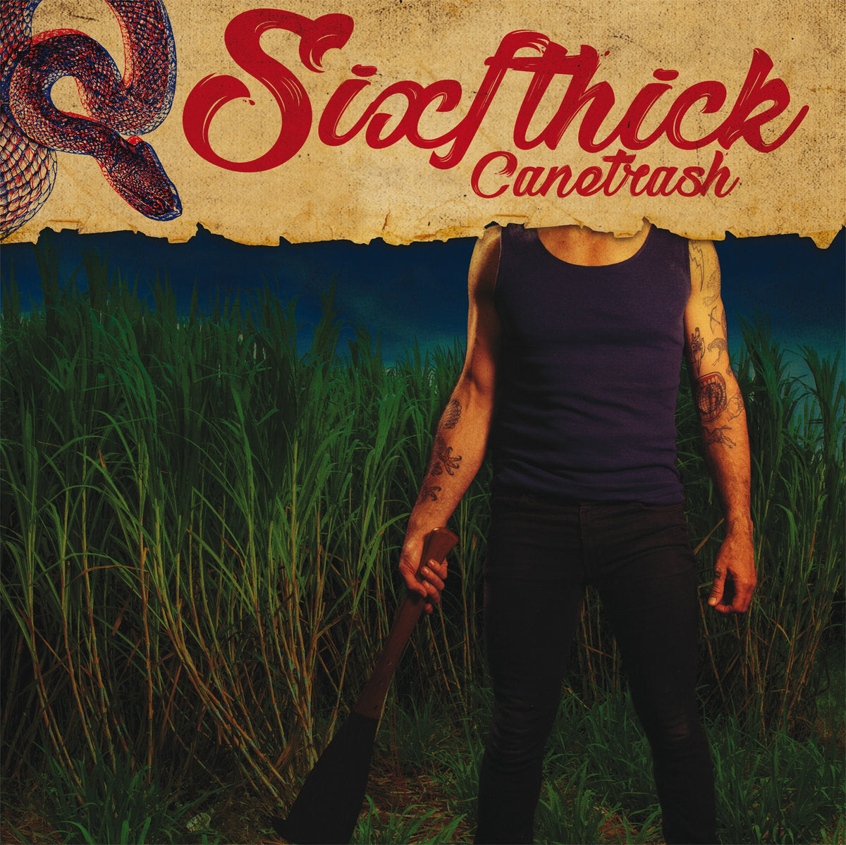SIX FT HICK - CANETRASH CD – GrevilleRecords