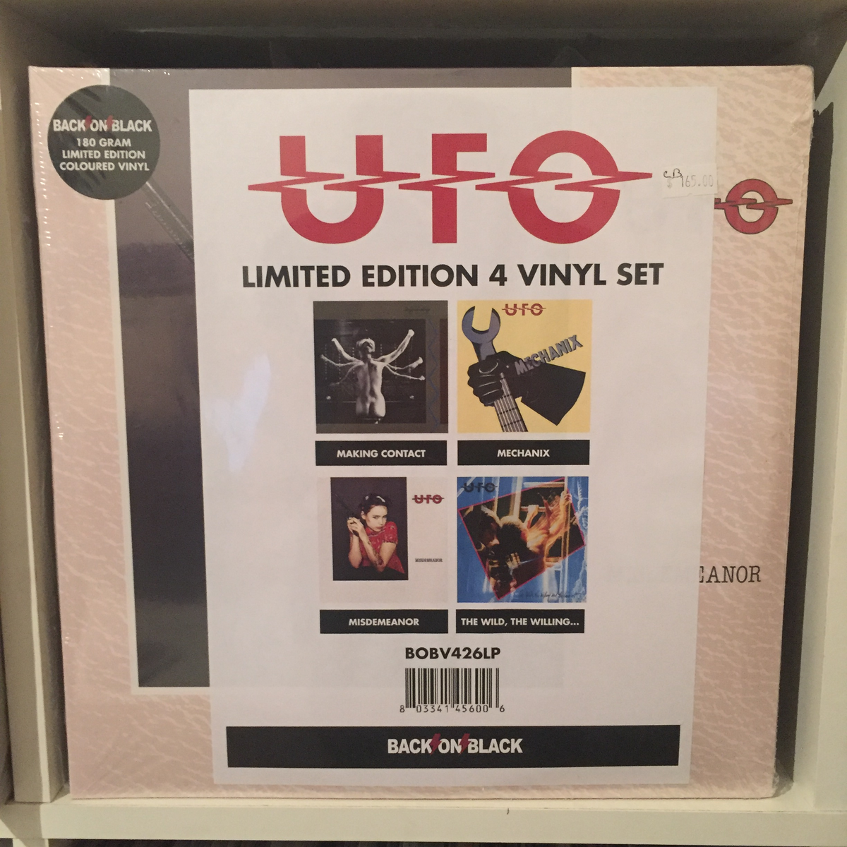 UFO ‎- UFO (COLOURED 4LP) VINYL – GrevilleRecords