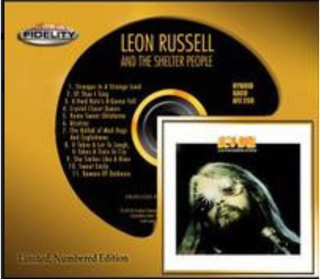 LEON RUSSELL – LEON RUSSELL AND THE SHELTER PEOPLE SACD CD ...