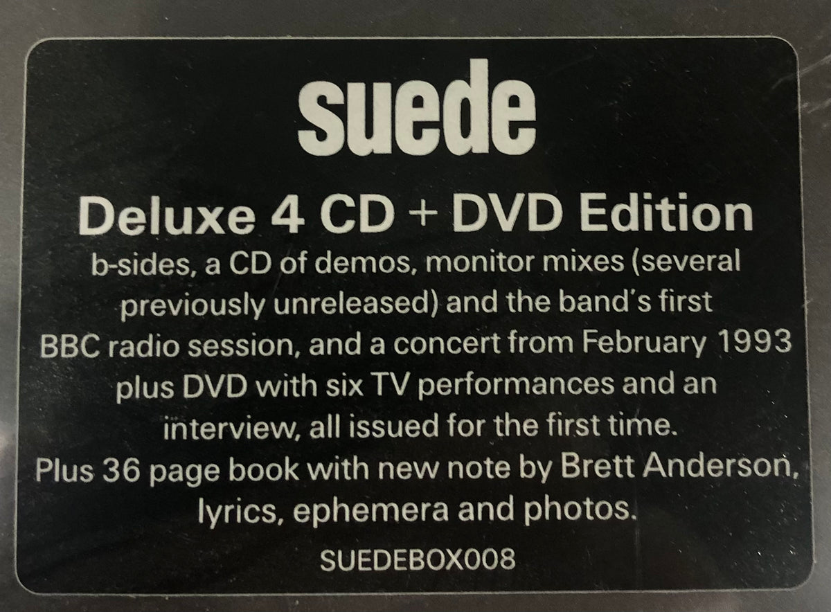 SUEDE – SUEDE (4CD + DVD + SIGNED PRINT) – GrevilleRecords